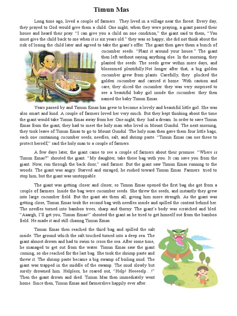 Timun Mas | PDF | Plants | Botany