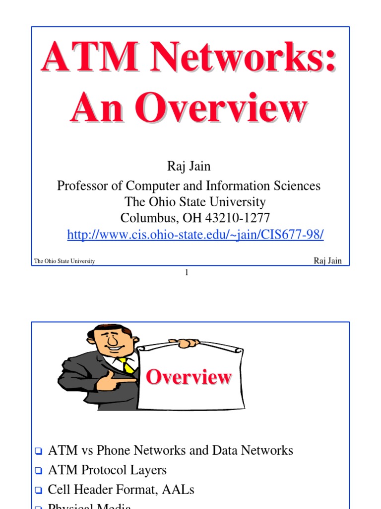 Atm Nworks A Overview | Download Free PDF | Asynchronous Transfer Mode | Computer Network