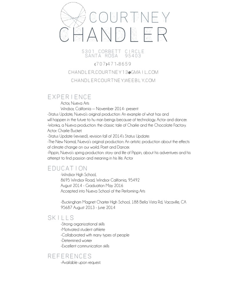 Resume Chandler | PDF