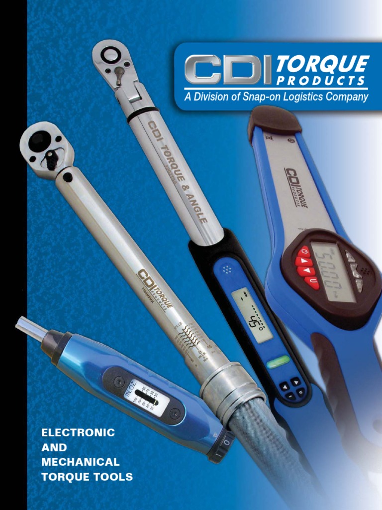 CDI Torque Products | Calibration | Manufactured Goods | Free 30-day ...
