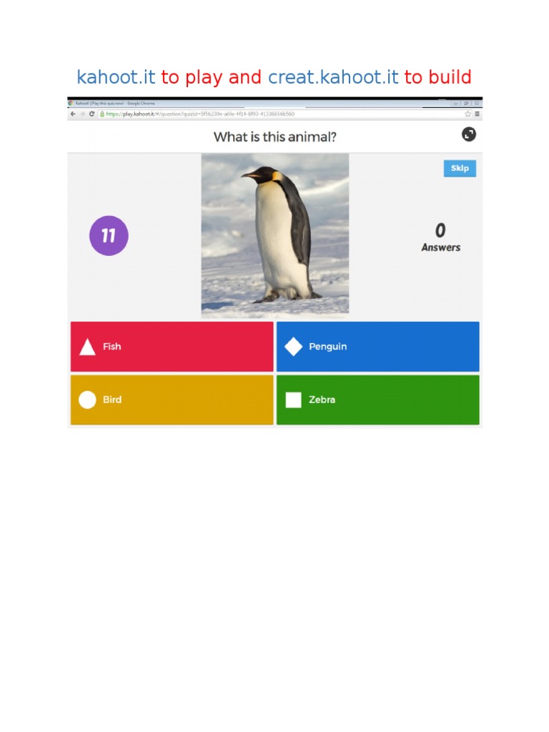 Kahoot | PDF
