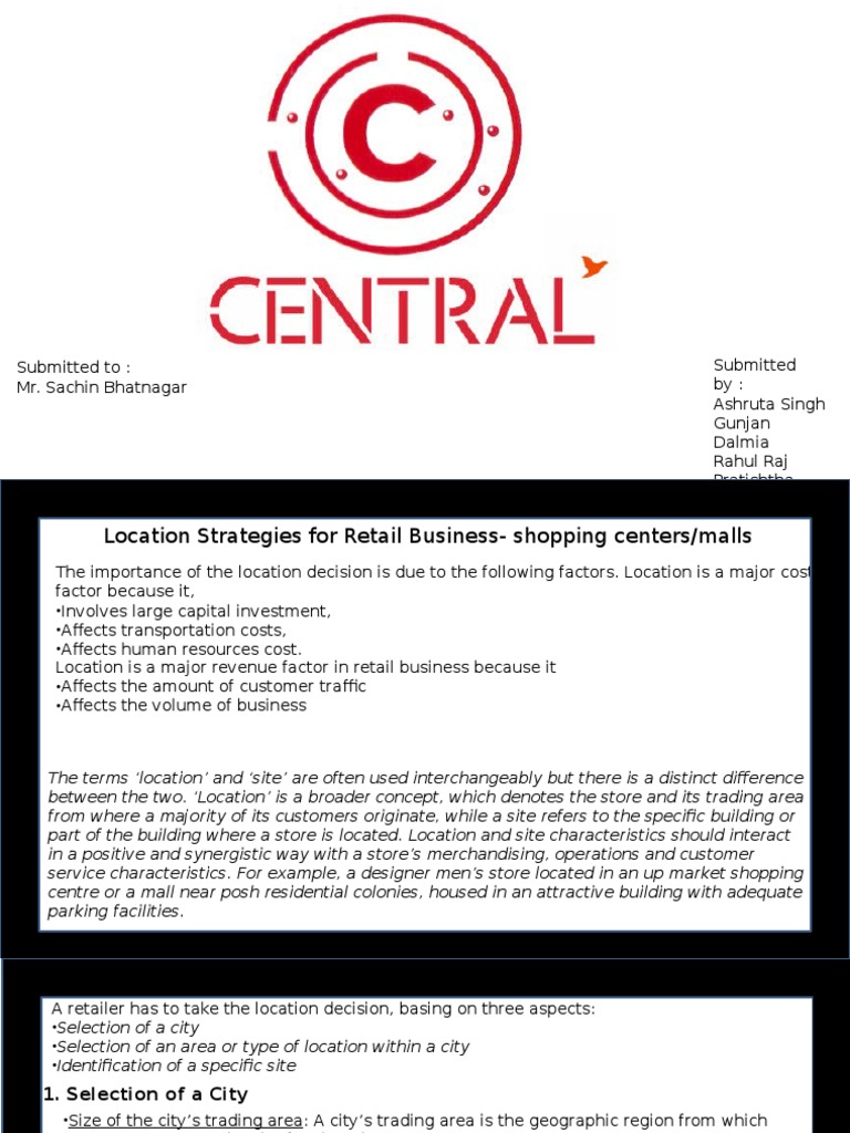 Retail Location Strategies Explained | PDF | Shopping Mall | Retail