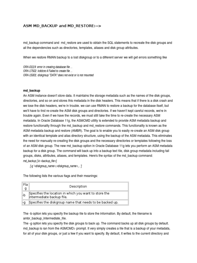 Asm MD | PDF | Backup | Metadata