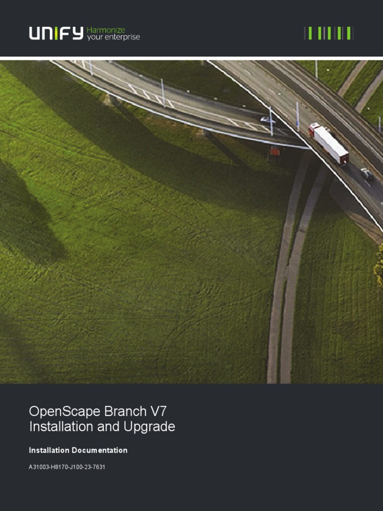 OpenScape Branch V7, Installation Guide, Issue 23 | PDF | Virtual ...