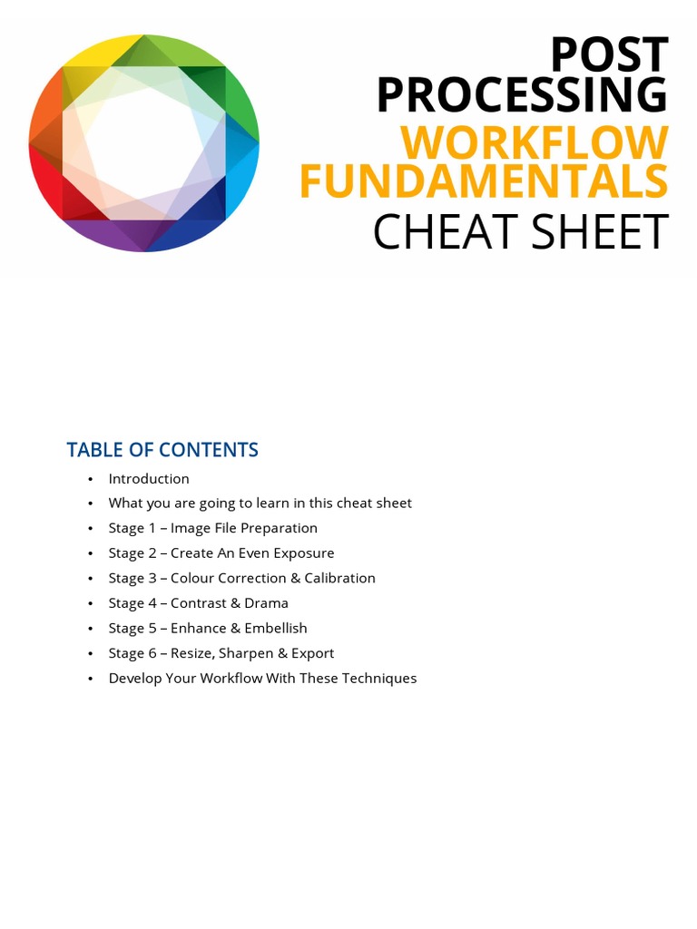 Workflow Fundamentals Cheat Sheet | PDF