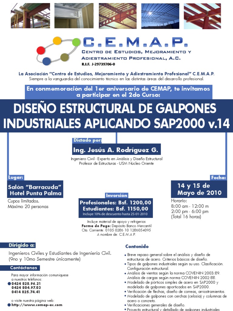 Curso Diseño de Galpones | PDF | Ingeniería | Diseño