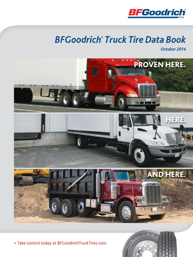 BFGoodrich Truck Tires Data Book | PDF | Tire | Valve