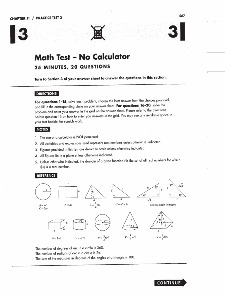 NEW SAT Practice Test | PDF
