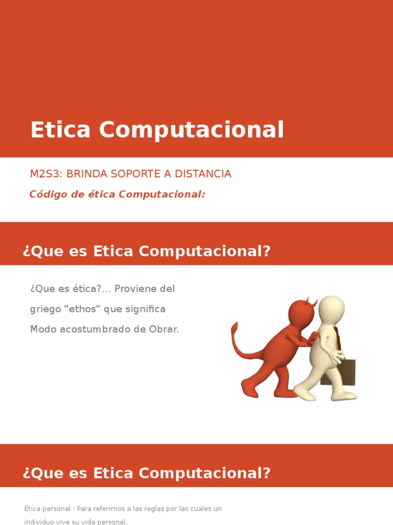 Ética Computacional: Principios Clave | PDF | Juegos y actividades