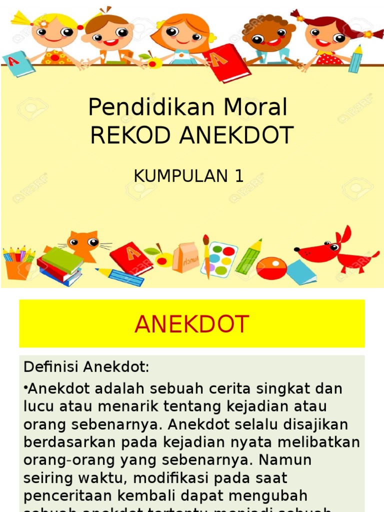 Rekod Anekdot | PDF | Karier & Perkembangan