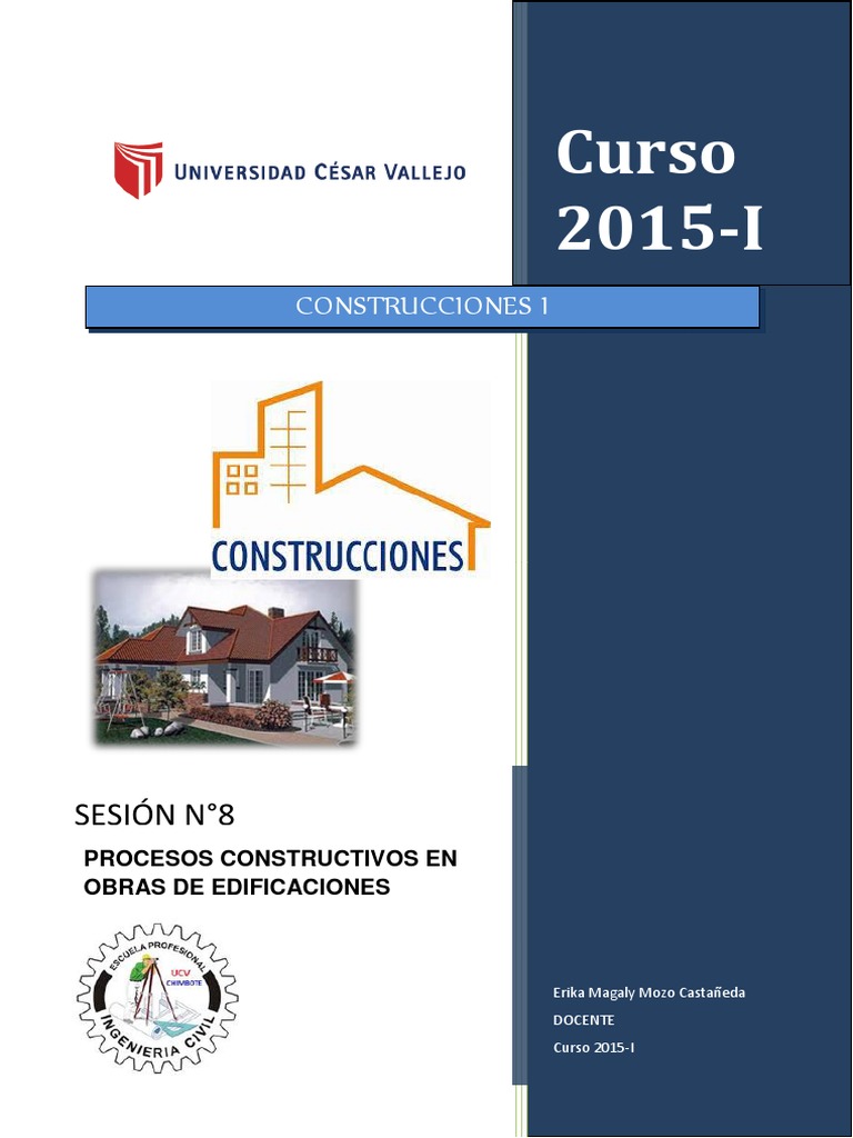 Proceso Constructivo en Edificaciones | PDF | Fundación (Ingeniería) | edificio