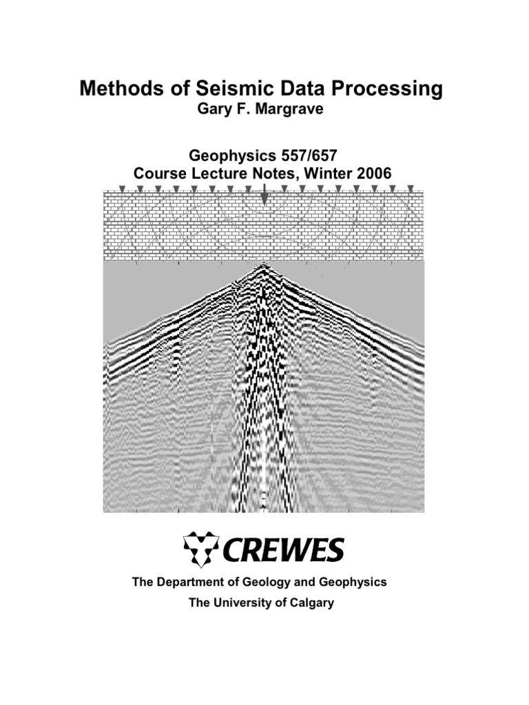 Methods of Seismic Data Processing, | Applied And Interdisciplinary ...