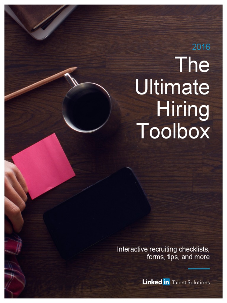 Ultimate Hiring Toolbox 2016 Guide | PDF | Recruitment | Mentorship