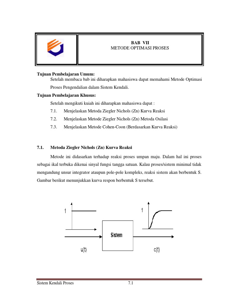 BAB VII Metode Optimasi Proses | PDF