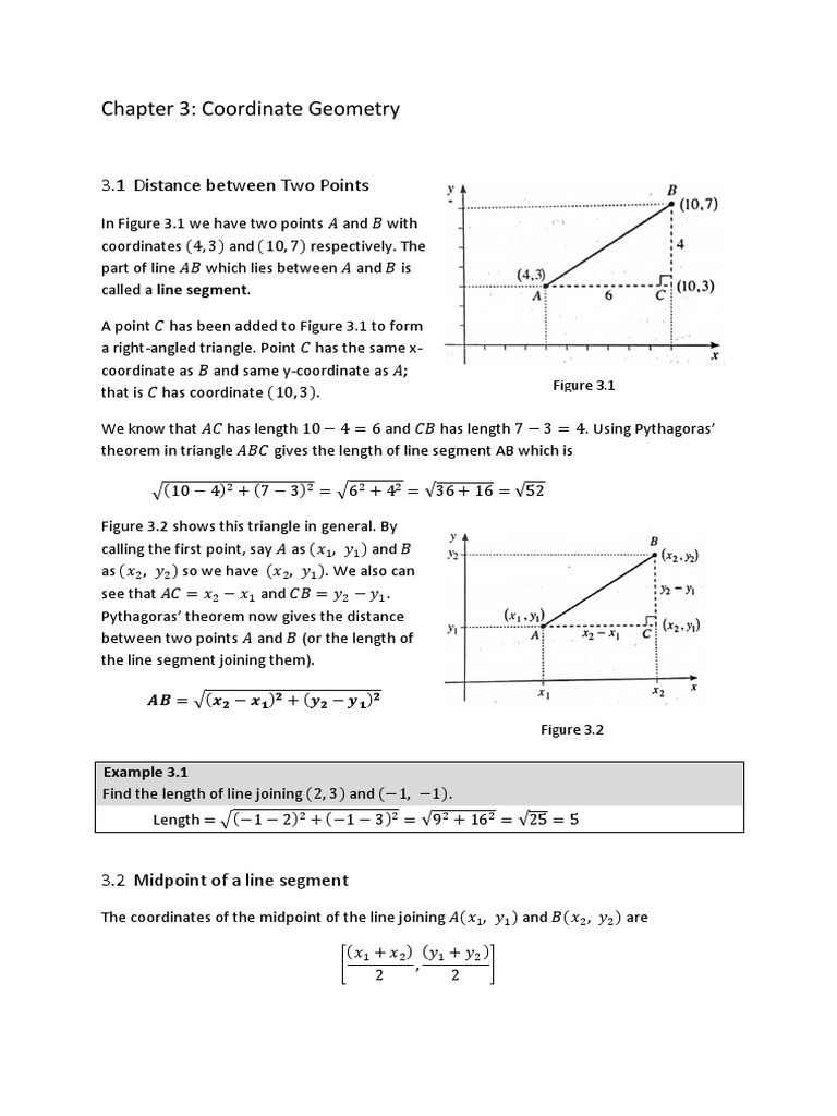 Coordinate Geometry: Lines and Angles | PDF | Line (Geometry) | Angle