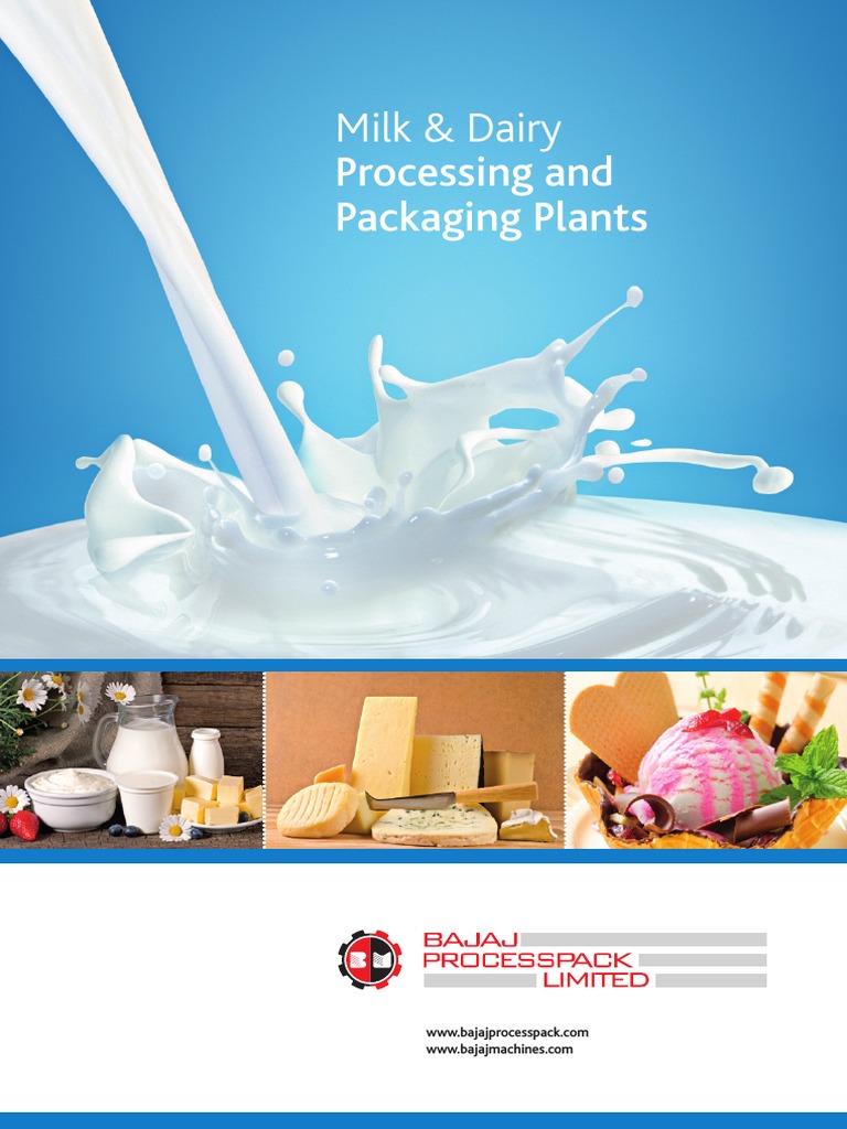Bajaj Processpack Limited Provides Fresh Flavored Milk Processing Plant ...