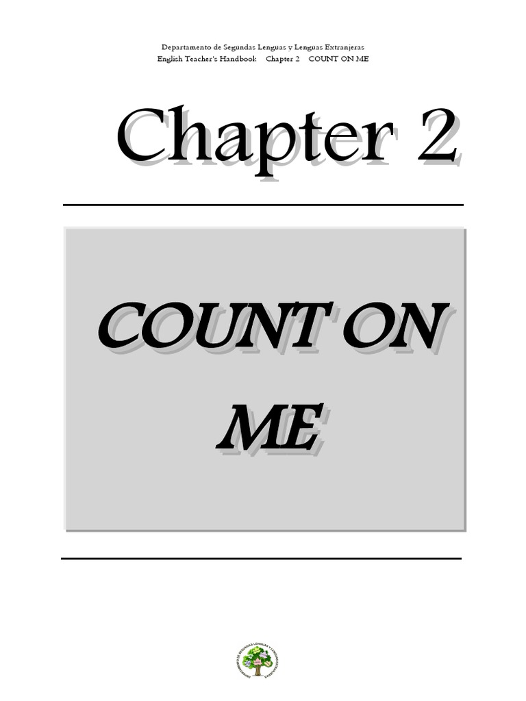 Unit 2 - Count On Me - English Teachers Handbook | PDF | Reading ...