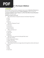 Luke 11-1-13 Sunday School Lesson | PDF | Jesus | Prayer