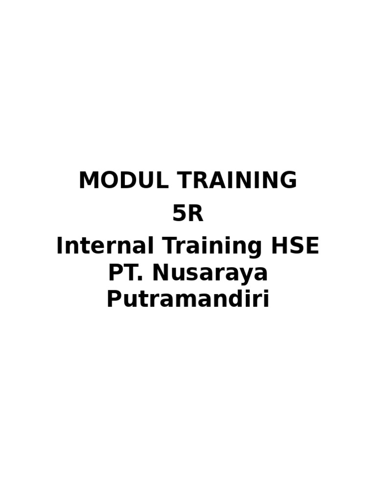 5R Di Tempat Kerja | PDF