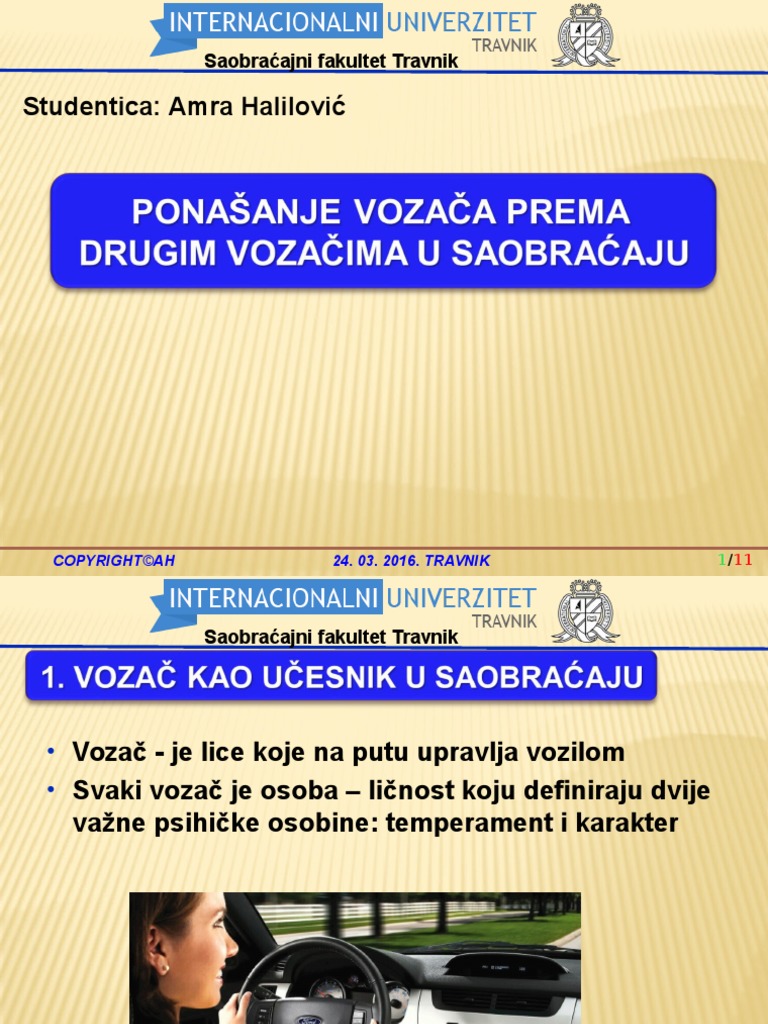 Halilovic Amra Travnik | PDF