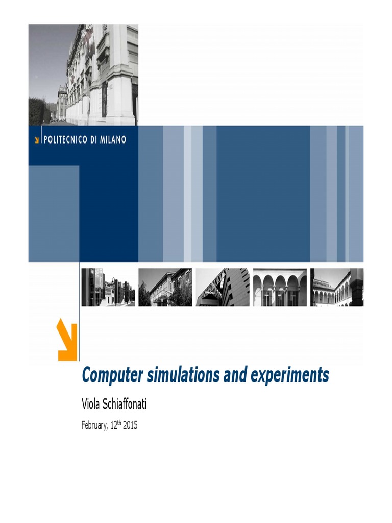 Computer Simulations and Experiments | PDF | Computers