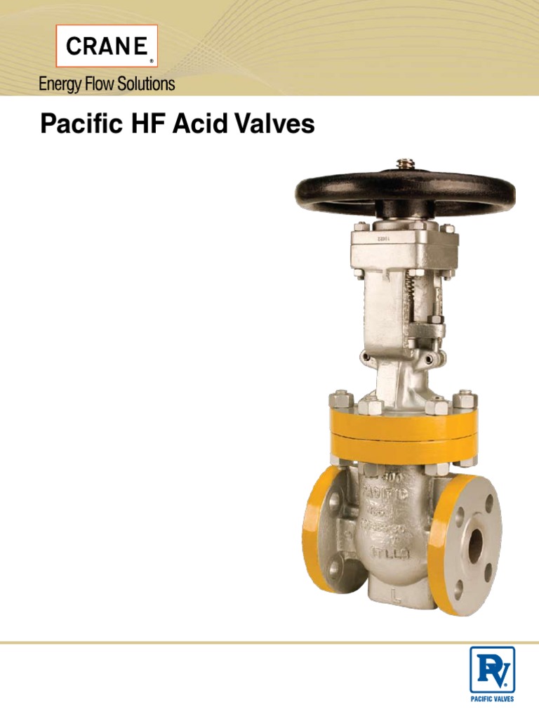 Pacific HF Valves | PDF | Valve | Pipe (Fluid Conveyance)