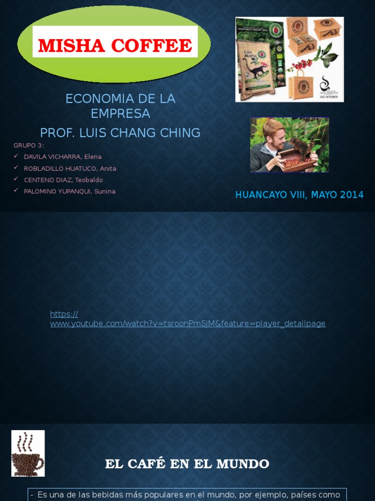 Economía y producción del café Misha | PDF | café | Comida y bebida