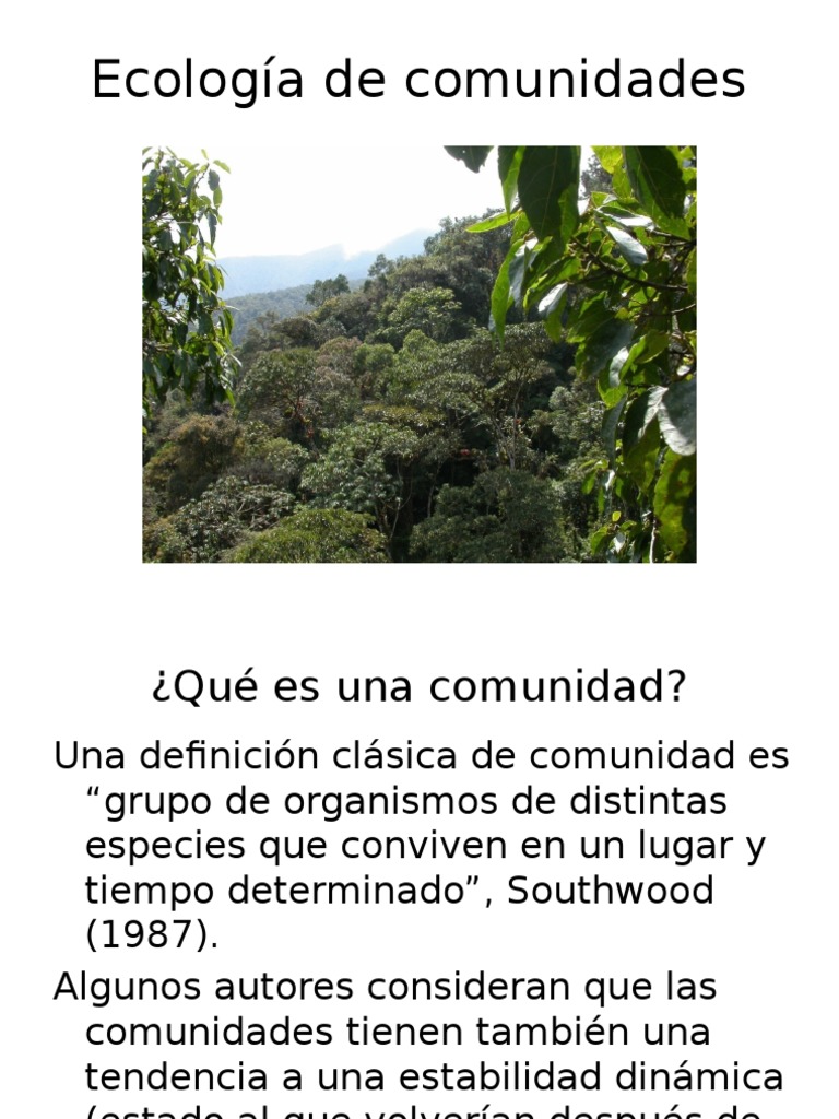 Ecología de comunidades.pptx Ecología de comunidades.pptx
