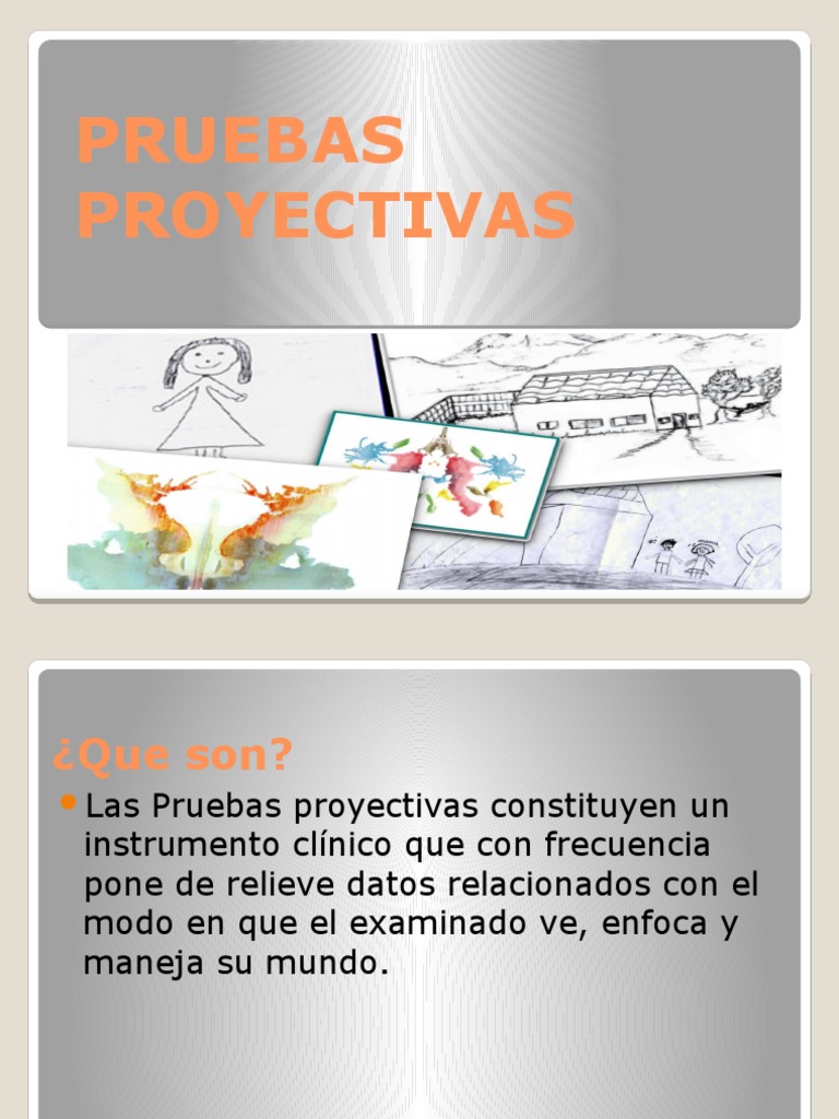 PRUEBAS PROYECTIVAS