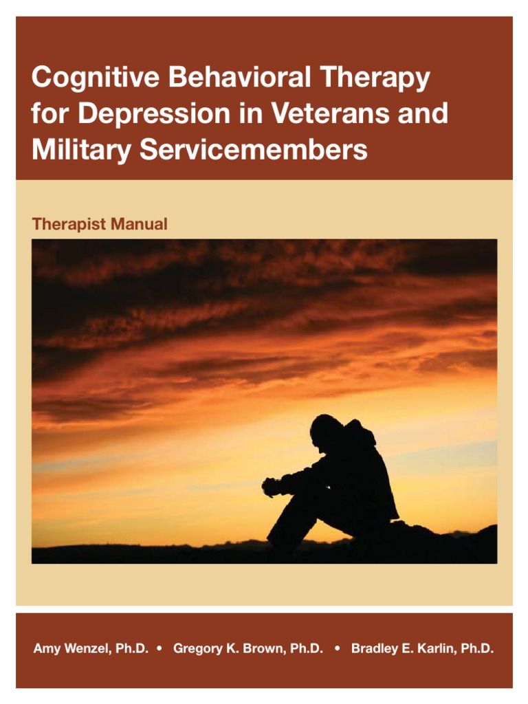 Cbt D Manual Depression Pdf Cognitive Behavioral Therapy