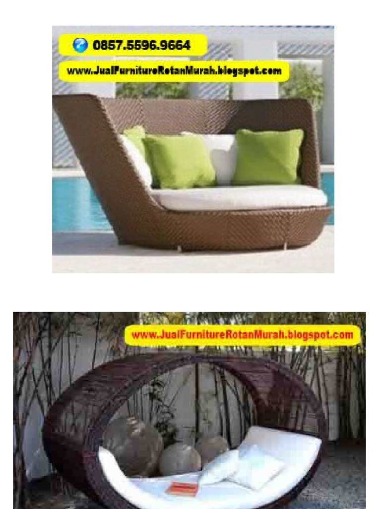 0857-5596-9664, Sofa Rotan Murah, Sofa Rotan Modern, Sofa Rotan ...