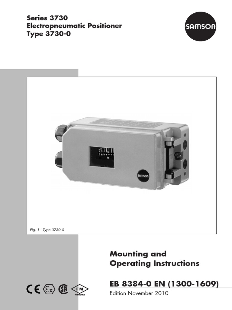 3840 English | PDF | Valve | Actuator