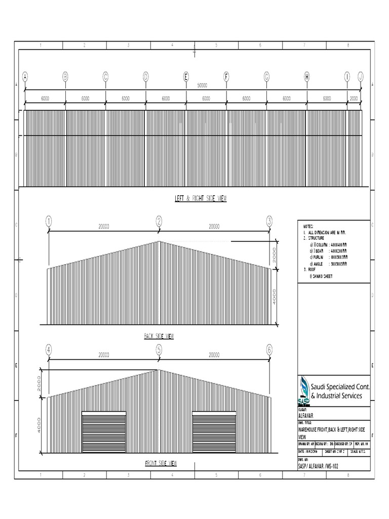 Warehouse Elevation | PDF