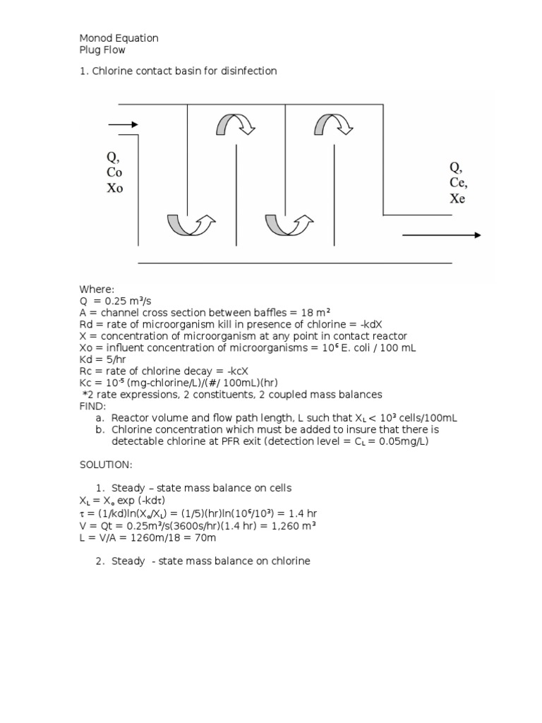 Monod Equation Problem | Physical Sciences | Science