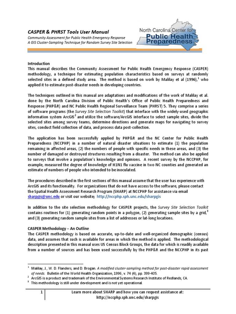 User Manual For CASPER GIS | PDF | Arc Gis | Esri