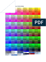 List Warna CMYK Dan RGB | PDF
