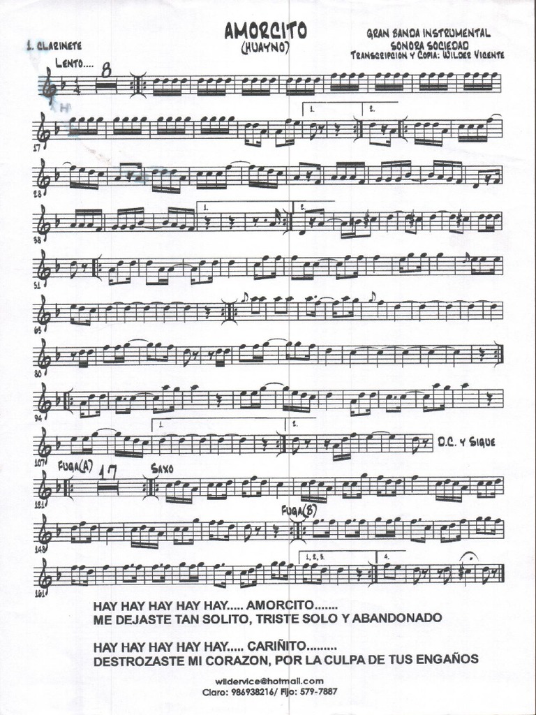 Huayno - Amorcito | PDF