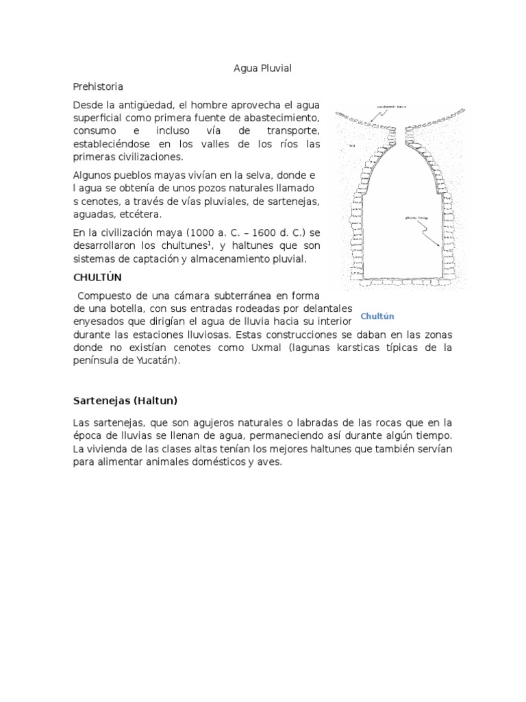 Historia Del Agua en Yucatan | PDF | Civilización maya | Agua