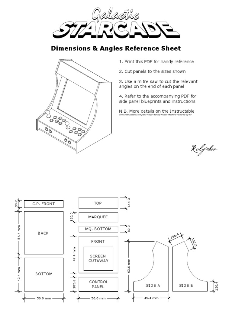 Arcade, Referencias Medidas | PDF