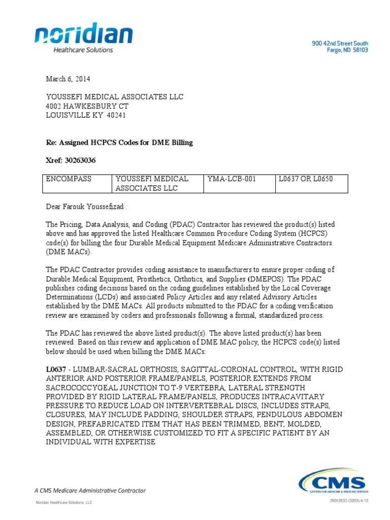 Pdac Letter-30263036-Coding Verification | PDF | Health Care ...