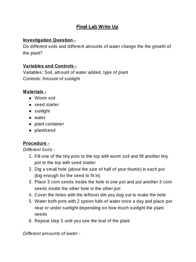 Soil and Water Effects on Plant Growth | PDF | Seed | Soil