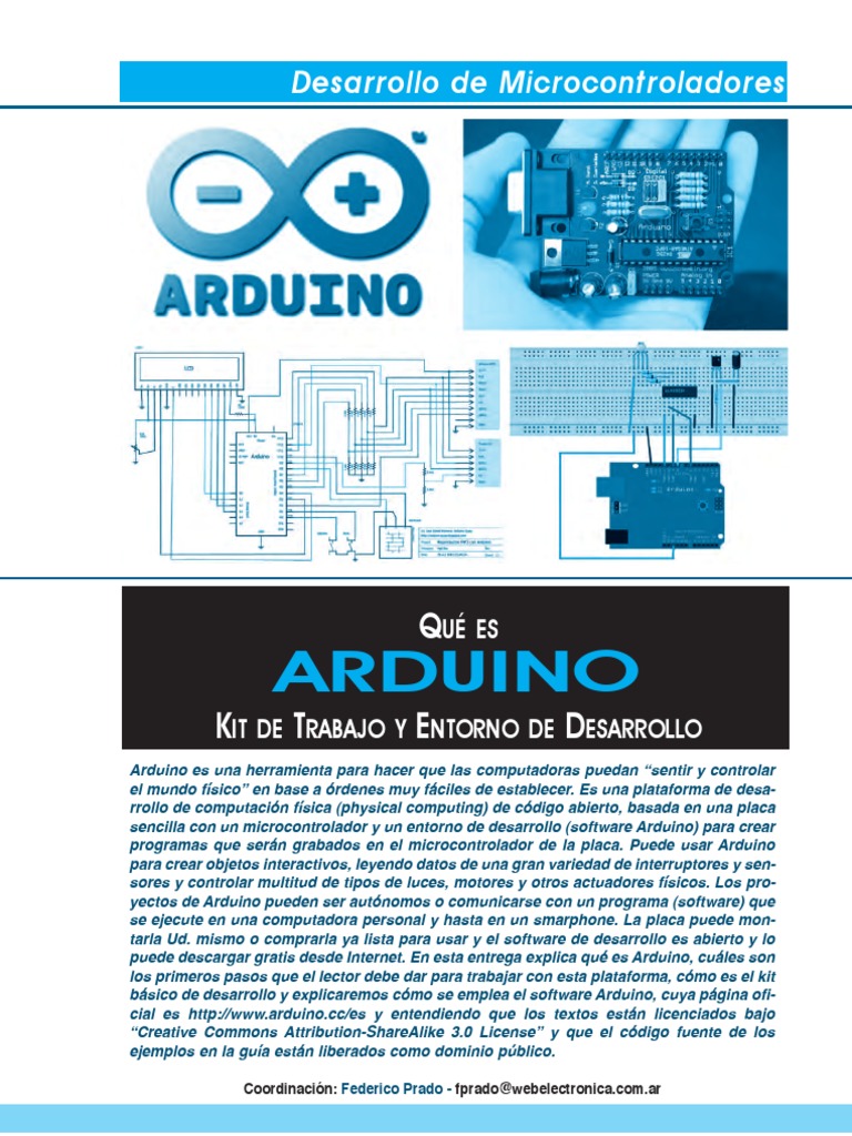 Primero Arduino Arduino Saber Electronica | PDF | Arduino | Microcontrolador