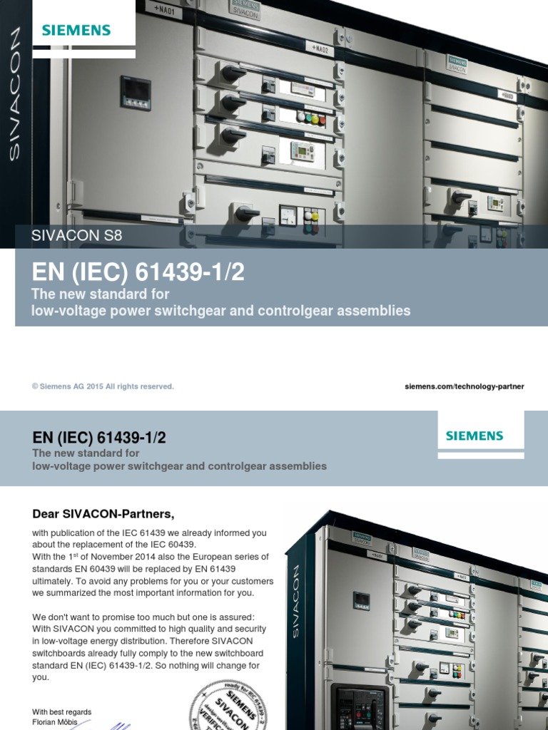 siemens EN-(IEC)-61439-1_2_newsletter_en.pdf | Electromagnetic ...