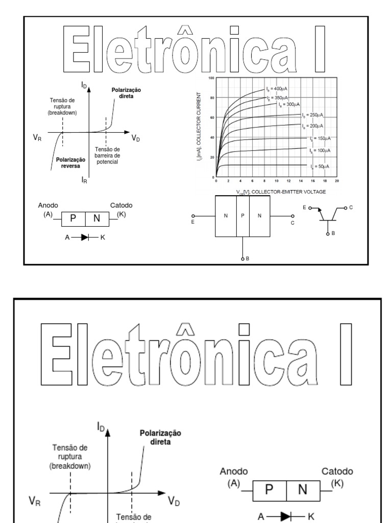Apostila De Eletrônica I Unisanta Pdf Dopagem Eletrônica Diodo