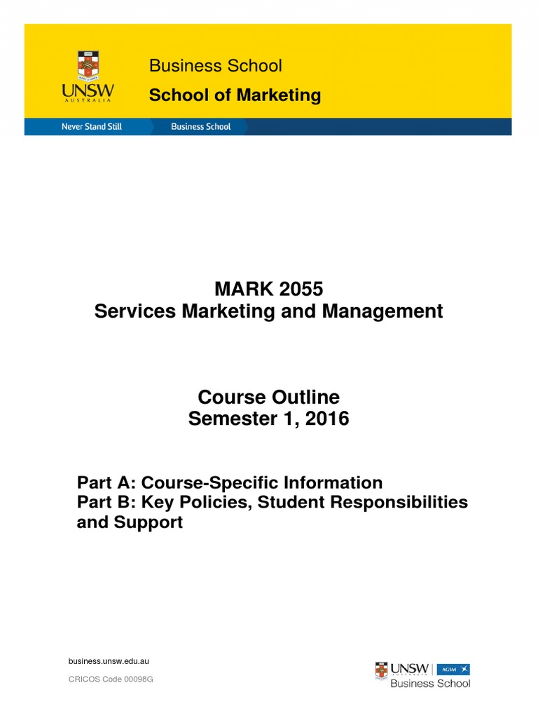 MARK2055 Course Outline | PDF | Critical Thinking | Test (Assessment)