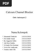 OBAT GOLONGAN CALCIUM CHANEL BLOCKER (CCB) | PDF
