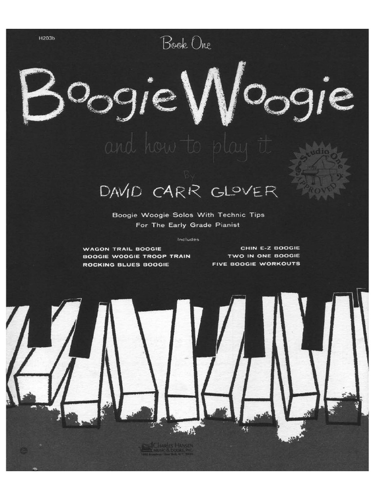 Boogie Woogie by David Carr Glover | PDF