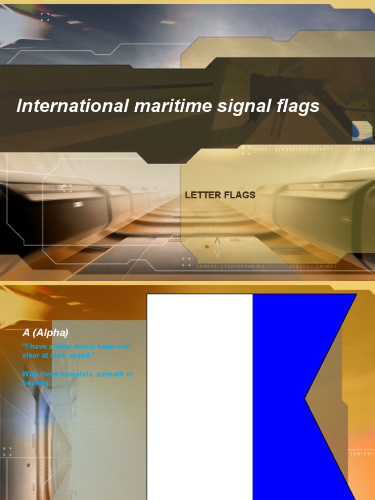 International Maritime Signal Flags | PDF