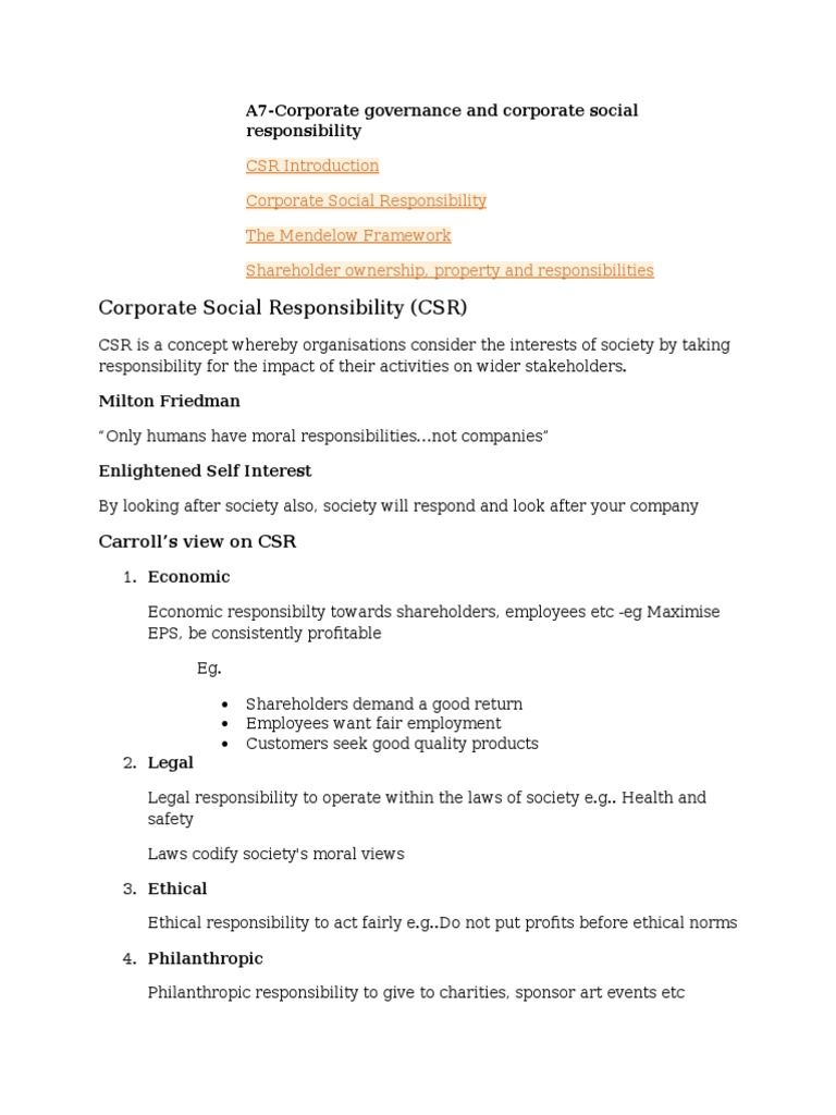 Understanding Corporate Social Responsibility and Stakeholder Theory ...