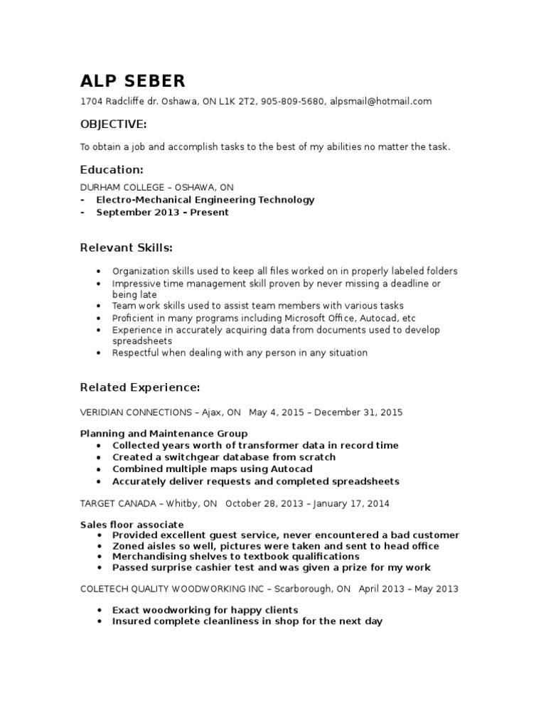 Alps Resume Portfolio | PDF